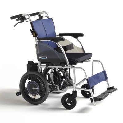 Miki CRT-ES-2 Power Assist Rear-Control Wheelchair ｜ For Caregivers | Fortress